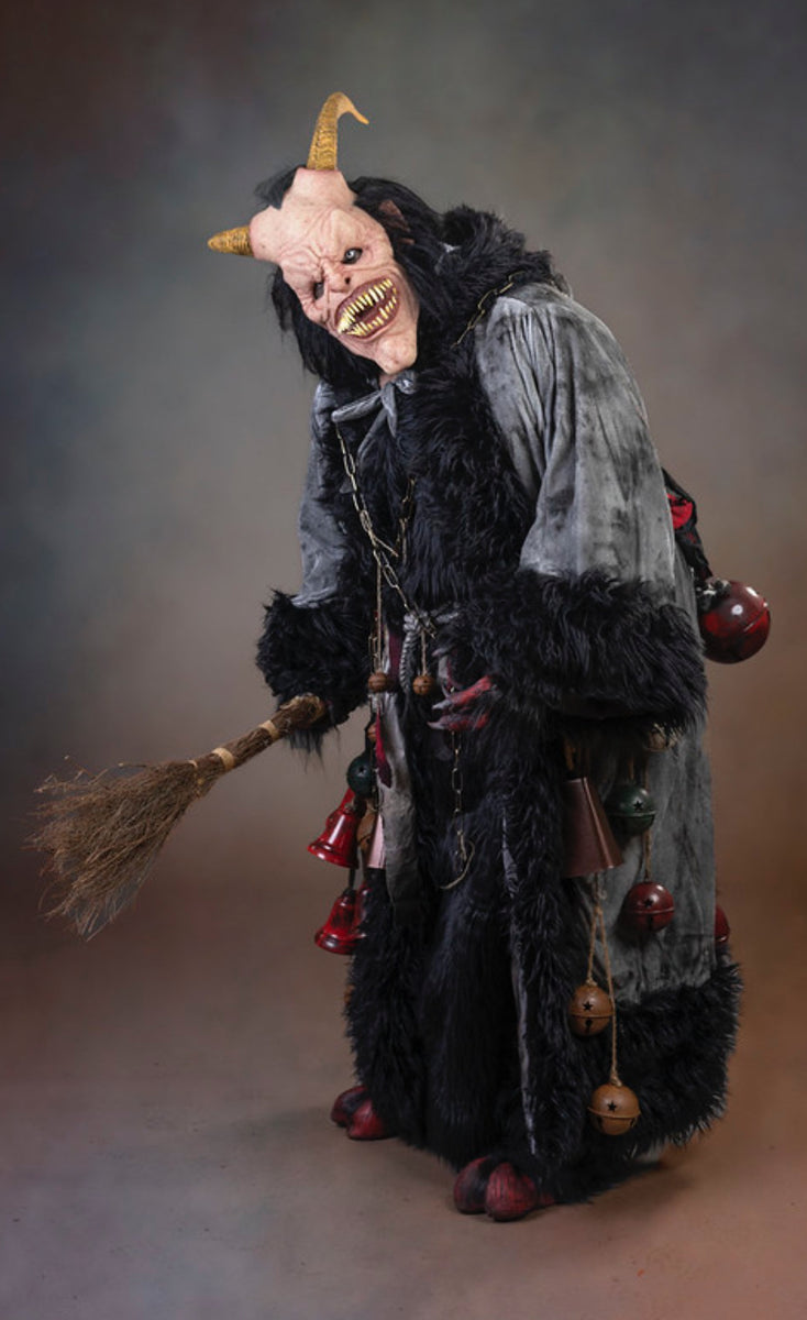 Krampus Robe with under fur vestment, chains, robe and various size be ...